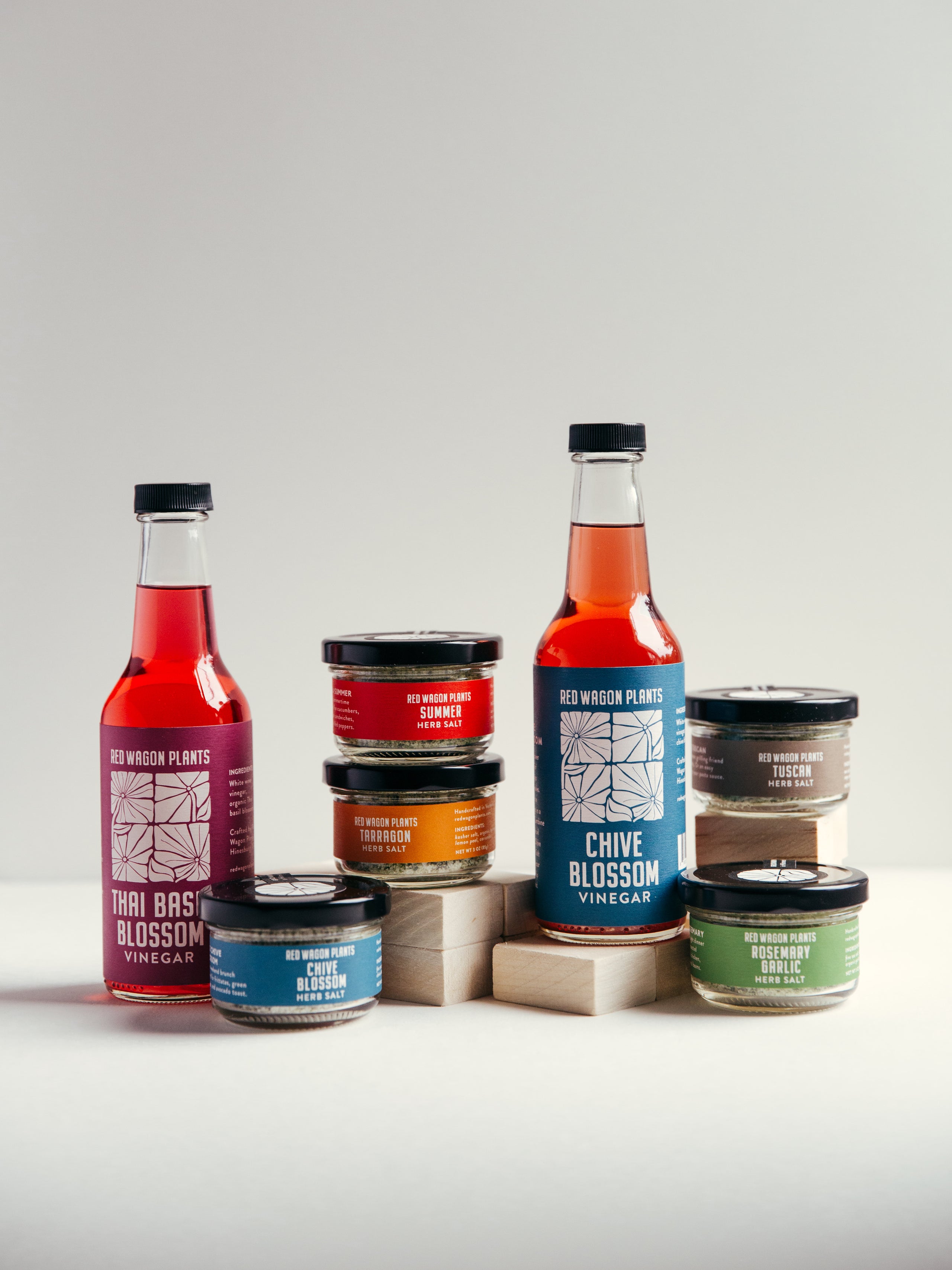 Red Wagon Herb Salt & Vinegar Collection | Red Wagon Plants | Vermont ...